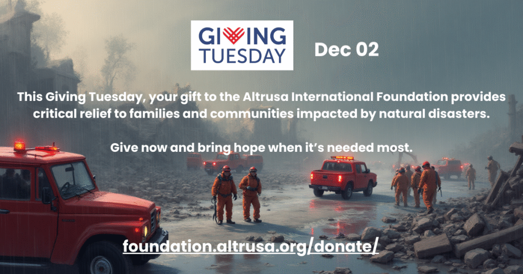 Giving Tuesday 2025 Disaster Relief Aid Image – Altrusa International ...