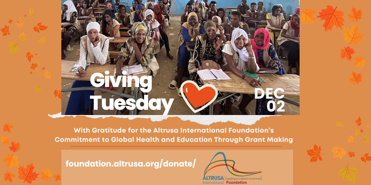 Giving Tuesday 2025 Global Healthcare and Education Image – Altrusa ...